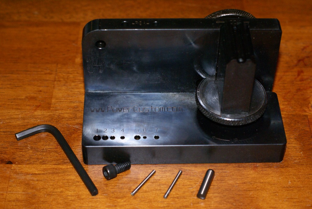 Power Custom; Series I Universal Stoning Fixture – We Like Shooting