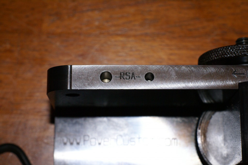 Power Custom; Series I Universal Stoning Fixture – We Like Shooting